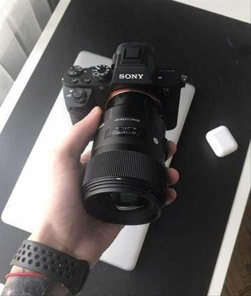 Фотоаппарат Sony A7ii + обьектив Sigma 35 mm f1.4