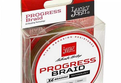 Шнур Lucky John Progress Green 100м 0,203мм