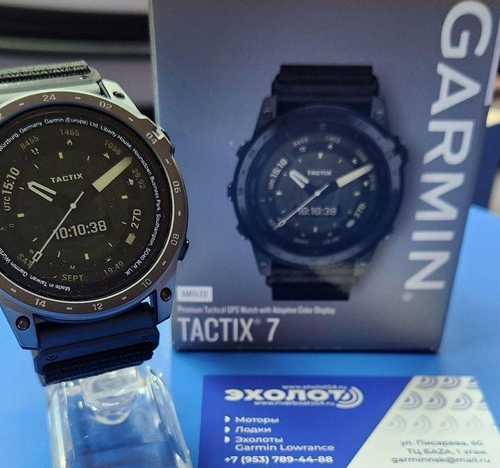 Garmin Tactix 7 amoled edition, черный нейлоновый