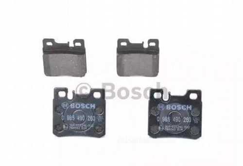 Bosch 0 986 490 260 Колодки тормозные дисковые зад