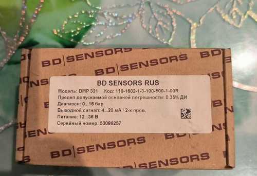 Датчик давления. BD sensors rus. Коммуналец