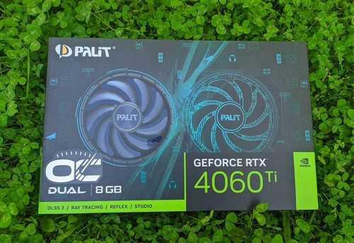 Palit RTX 4060 Ti Dual OC 8GB (Новая, Ситилинк)