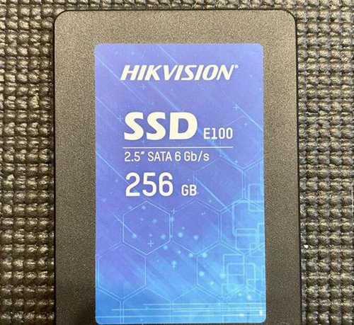 Hikvision SSD E100 256gb новый