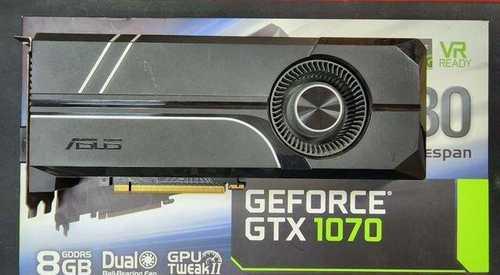 Geforce GTX1070 8Gb Asus Turbo