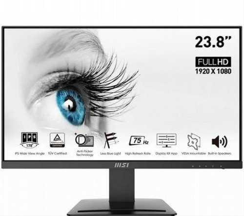 MSI PRO 23.8" MP243 IPS 1920x1080 flat 75Hz 4ms hd