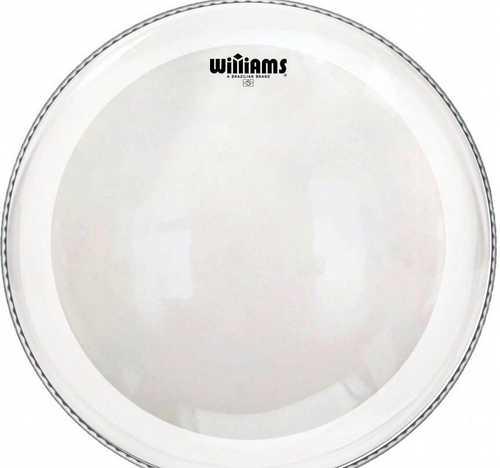 W1xSC-10MIL-18 Xtreme Silent Circle Series Пластик для бас-барабана 18", прозрачный, Williams