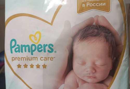 Pampers premium care 1 4 шт оригинал подарочный