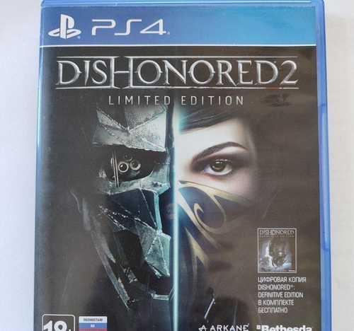 Dishonored 2 PS4 Дизонард 2