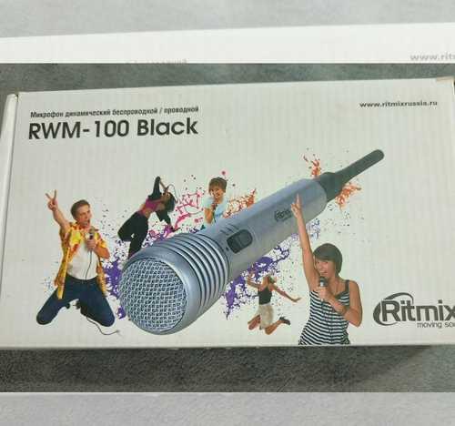 Микрофон Ritmix RWM-100 чёрный