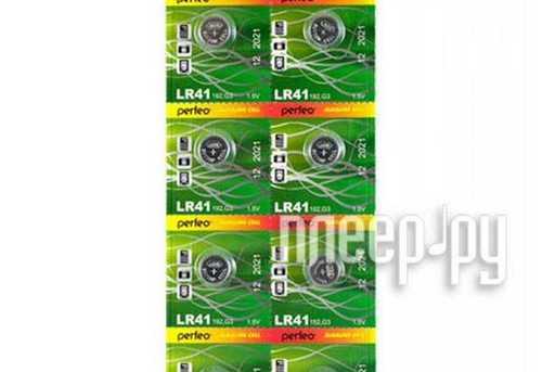 Perfeo LR41/10BL Alkaline Cell 392A AG3 10 штук