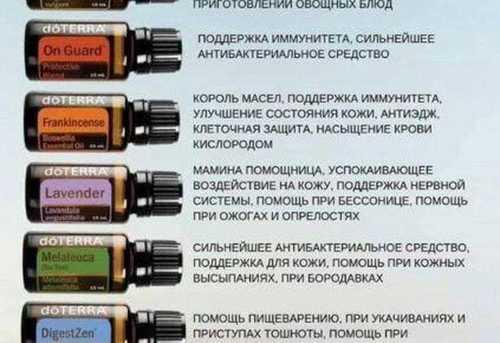 Набор doterra для всей семьи «Семейная аптечка», ц