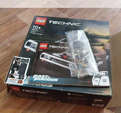 Lego Technic 42111 dodge charger доминика торетто