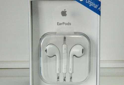 Наушники iPhone EarPods с микрофоном