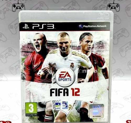 FIFA 12 PS3 (без мануала, resale)