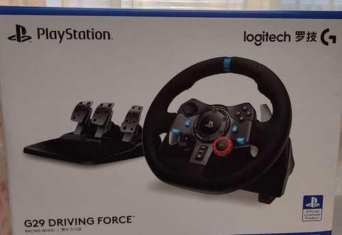 Игровой руль logitech driving force g29