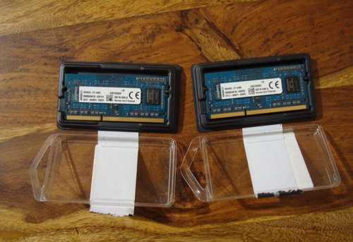 Sodimm DDR3 2*4 Гб Kingston