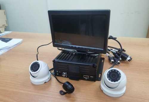 Комплект системы видеонаблюдения для транспорта
