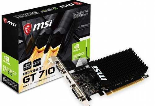 Плата Nvidia geforce GT 710 1gb