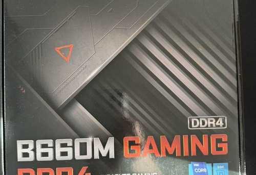 Материнская плата gigabyte b660m gaming ddr4