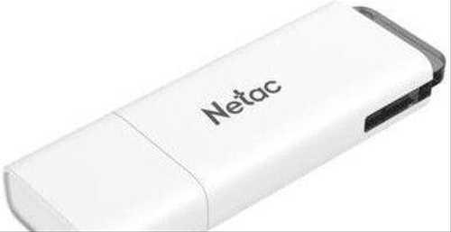 Флешка USB 128Gb (USB 3.0) Netac U185 white