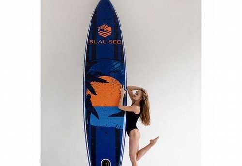Sup борд Сап доска blau SEE Ocean Sunset 12.6