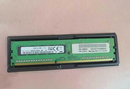 Модуль памяти 8Gb IBM 00D5016 00D5018 DDR3L ECC