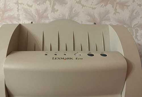 Принтер лазерный Lexmark E210