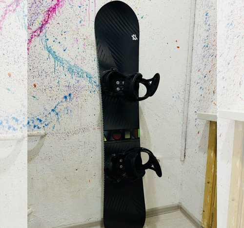 Сноуборд Volkl Stroke 156 + крепы Burton Freestyle