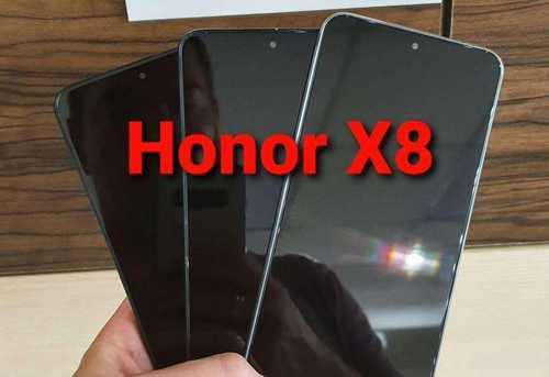 Дисплей модуль Honor X8 с рамой оригинал
