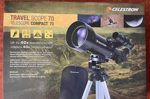 Телескоп Celestron travel scope 70