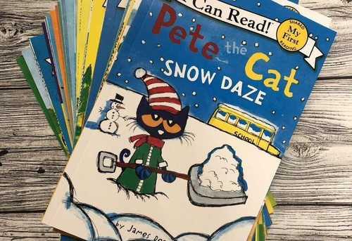 25 книг Pete the Cat I can read