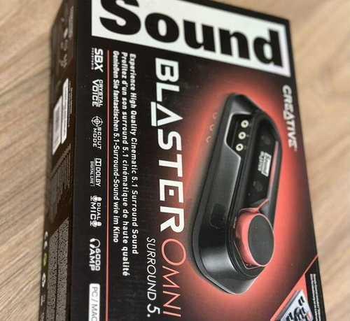 Внешняя звуковая карта Creative Sound Blaster 5.1