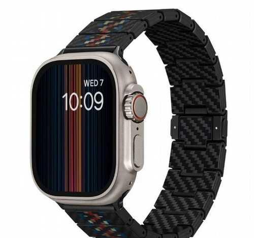 Carbon Fiber Watch Band for Apple Watch Rhapsody