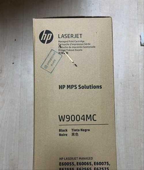 Новый оригинальный картридж HP W9004MC