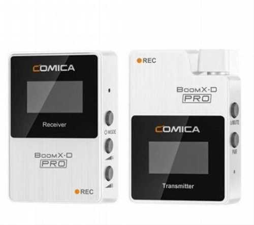 Микрофон comica BoomX-D PRO D1 White