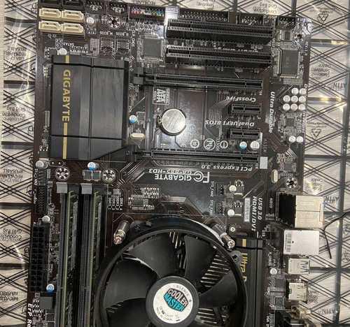 Материнская плата с процессором i5 3470