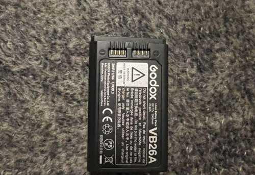 Новый аккумулятор VB26A для godox ad100pro, V1 860