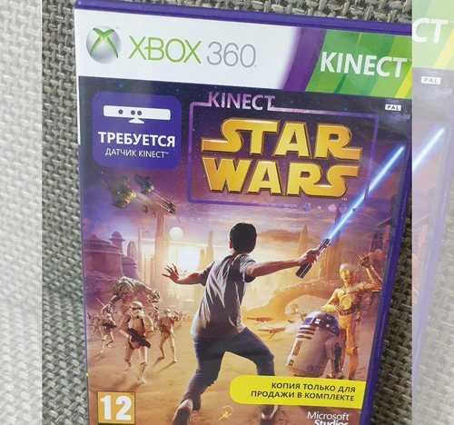 Игра на Xbox 360 Star Wars kinect