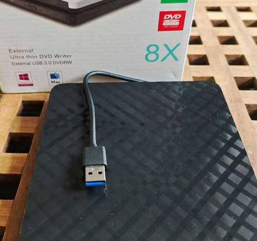 External slim DVD-RW 8X USB 3.0