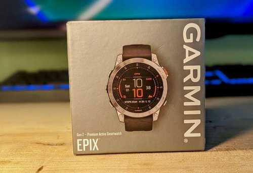 Garmin Epix 2 amoled - новые, гарантия 1 год