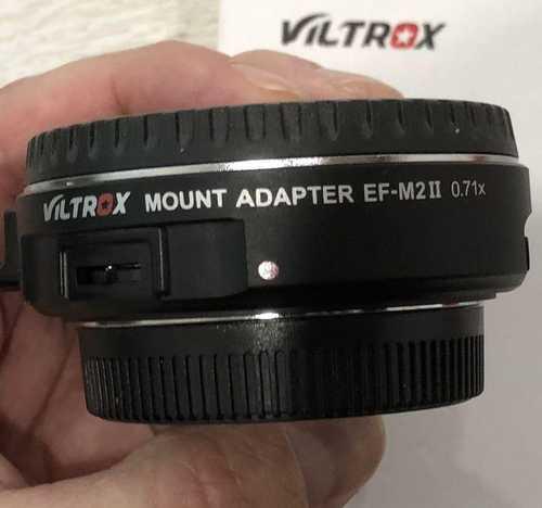 Адаптер Viltrox EF-M2 II для CanonEF на Micro 4/3