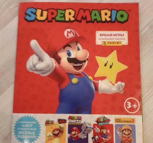 Альбом Panini Super Mario вся коллекция