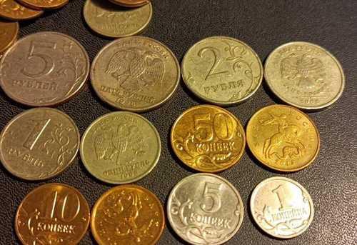 Коллекция монет России 1992-2017гг