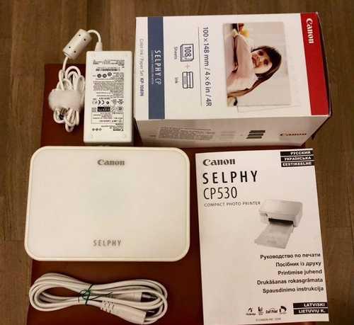 Портативный фотопринтер Canon Selphy (Селфи) CP530