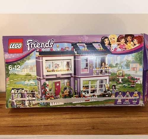 Lego Friends дом Эммы + авто 41095 оригинал