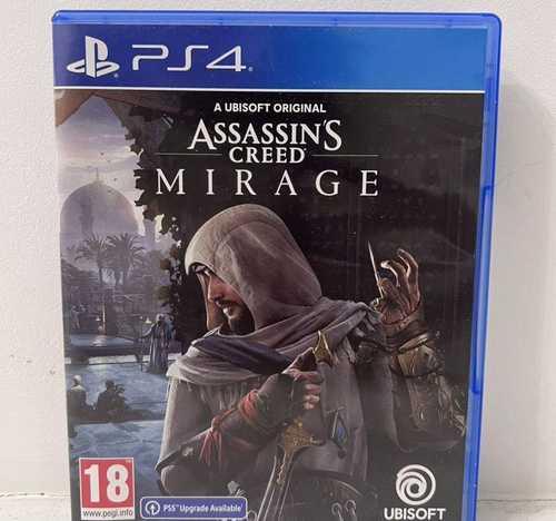 Assassins creed mirage ps4 диск