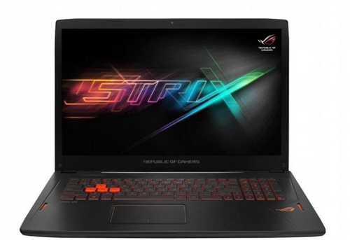 Asus 17.3/75 i7-7700HQ 4я8п GTX1060/6 12Гб SSD+HDD