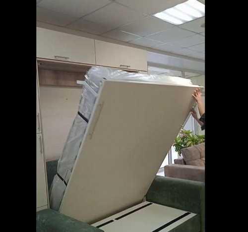 Шкаф кровать+диван трансформер Стелс