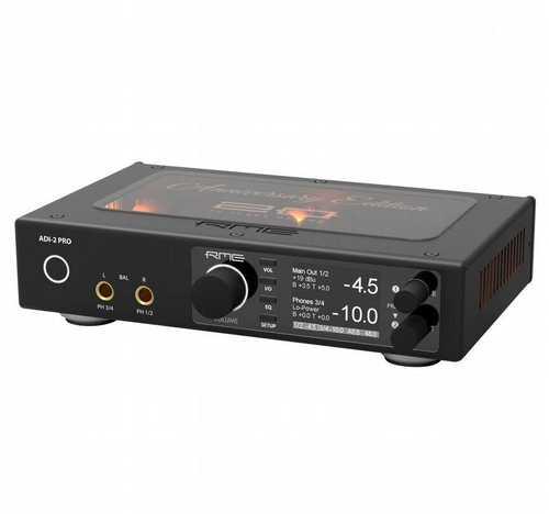 Звуковая карта RME ADI-2 PRO AE конвертер, 2 аналоговых входа/4 аналоговых выхода, HiPerformance AD