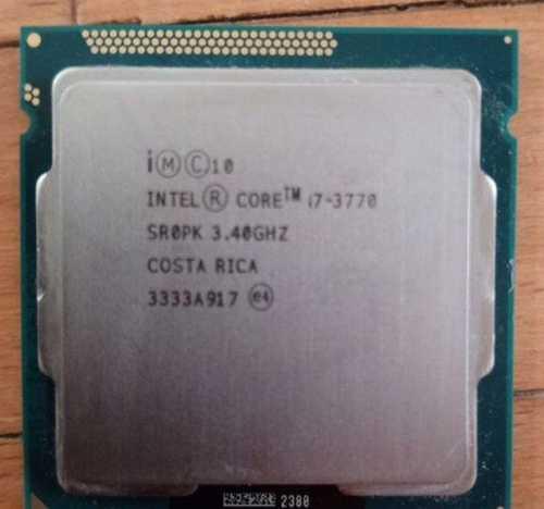 Процессор intel core i7 3770